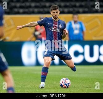 Lucas Beraldo of Paris Saint-Germain FC in action during the FIFA Club ...