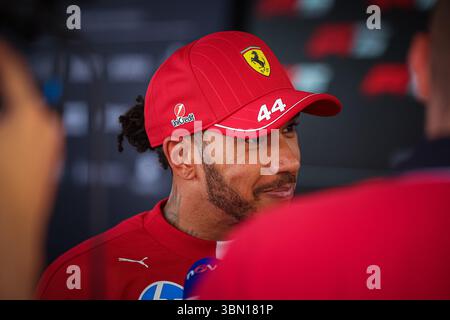 Austria, Austria. 29th June, 2025. 44 Lewis Hamilton, (GRB) Scuderia ...