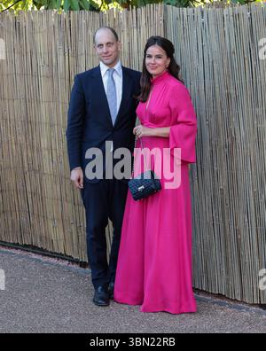 Lord Frederick Windsor and Sophie Winkleman attending the Serpentine ...