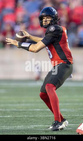 Ottawa, Canada. 29 Jun 2025. Andrew Chatfield (94) of the Toronto ...