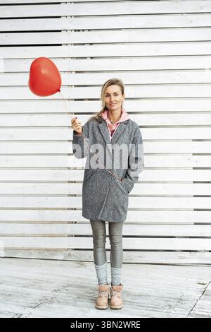 Heart with a colored background. Valentines day Stock Photo - Alamy