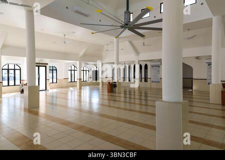 Inside the Huraa Mosque on Huraa Island, Maldives, Indian Ocean, Asia ...