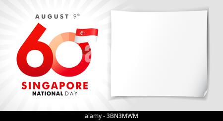 60 years Singapore National Day. NDP 2025, National Day Parade ...