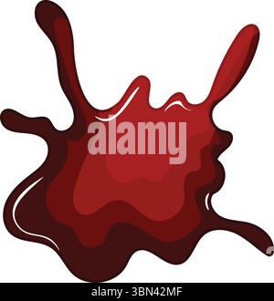 investigation blood stain cartoon vector illustration Stock Vector ...