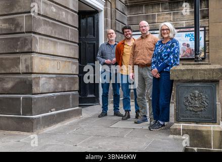 Rod White, Andrew Simpson, e-opening of Edinburgh Filmhouse cinema ...