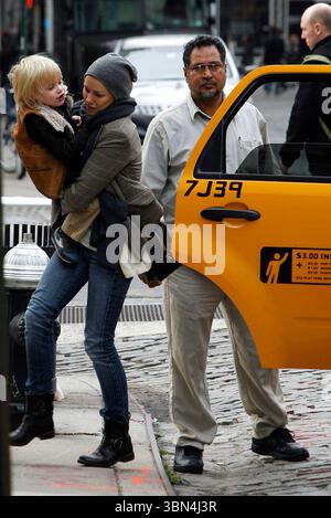 Naomi Watts with her son Sam in New York City - 31 October 2011 Stock ...