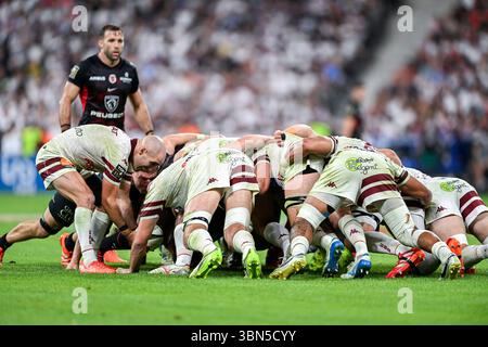 during the French championship Top 14, Final rugby union match between ...