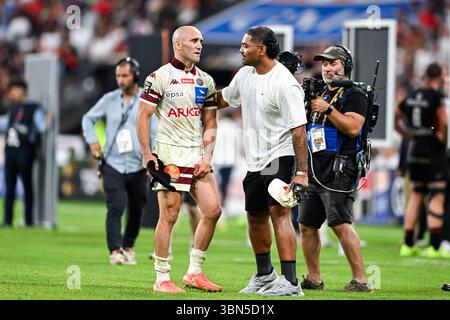 during the French championship Top 14, Final rugby union match between ...