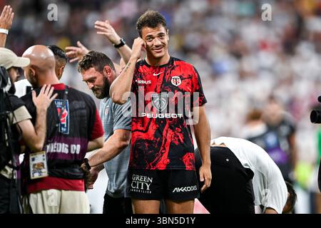 during the French championship Top 14, Final rugby union match between ...