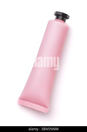 Top view of blank cosmetics tube in lavender.Good as mockup Stock Photo ...