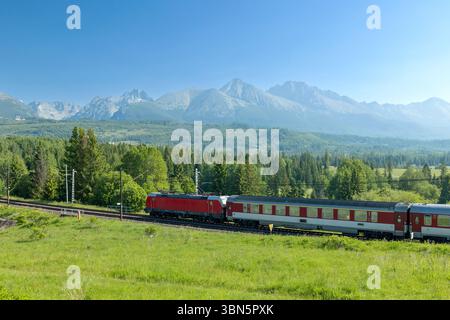 Landscape near Strba. Slovakia Stock Photo - Alamy