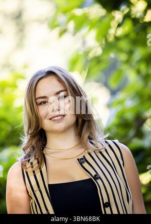 Princess Ariane during the annual summer photo session of 2019 a?t Huis ...
