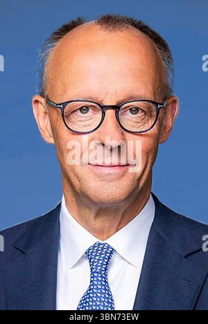 Friedrich Merz, leader of the Christian Democratic Union, CDU, speaks ...