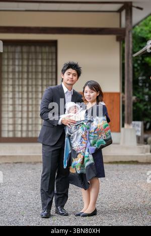 A person in a ceremonial dress, Japan Stock Photo - Alamy