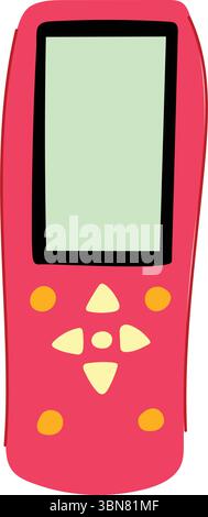 humidity air quality monitor cartoon vector illustration Stock Vector ...