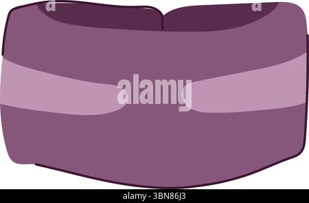 pain cervical neck collar cartoon vector illustration Stock Vector ...