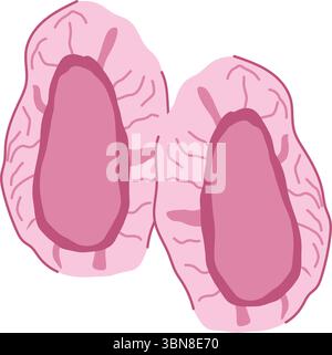 antistatic disposable shoe covers cartoon vector illustration Stock ...