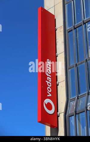 Sign And Logo Of Vodafone, Mobile Stock Photo - Alamy