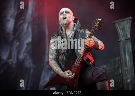 Oslo, Norway. 27th, June 2025. The Finnish folk metal band Finntroll ...