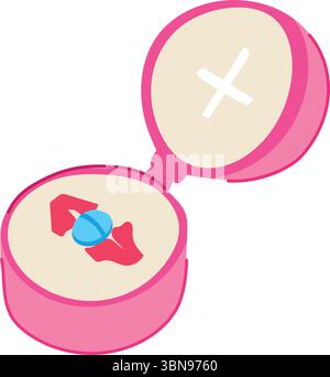 blade pill cutter cartoon vector illustration Stock Vector Image & Art ...