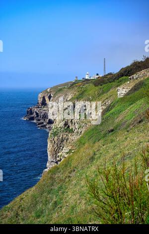 Anvil Point Lighthouse, Durlston Country Park, Swanage Town, Isle of ...