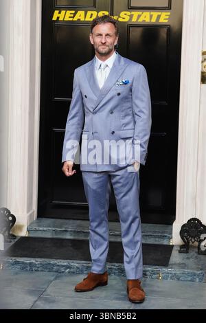 Steven Cree arriving for a special screening of Heads of State, at the ...
