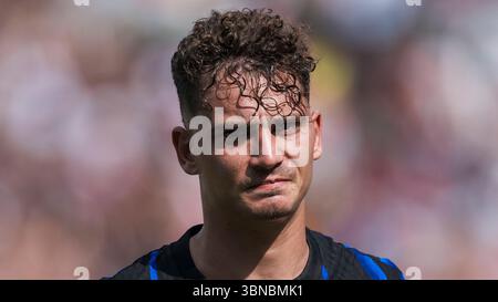 Sebastiano Esposito of FC Internazionale looks on during the FIFA Club ...