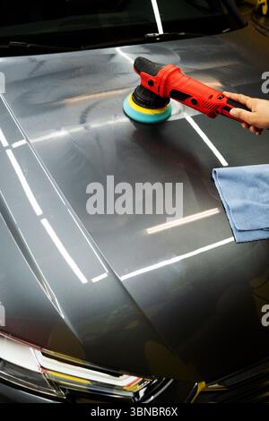 Polishing protects the paint by removing light scratches and restoring ...