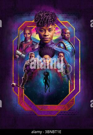 ANGELA BASSETT, DANAI GURIRA and FLORENCE KASUMBA in BLACK PANTHER ...