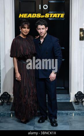 Priyanka Chopra and Nick Jonas attend the 83rd annual Golden Globe ...