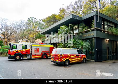 Fire and Rescue NSW The Rocks Fire Station in Sydney Australia Stock ...