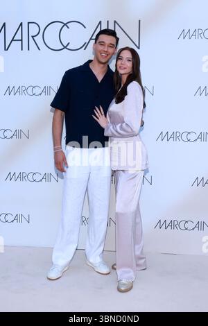 San Diego Pooth and Louisa Buescher during the "kinderTag" at Atelier ...