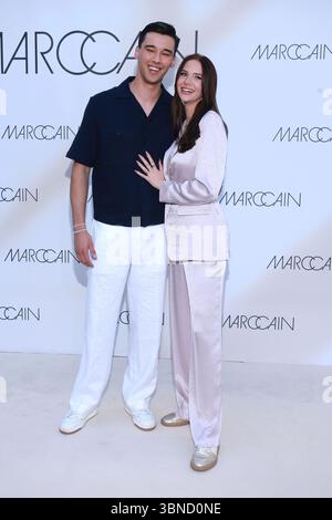 San Diego Pooth and Louisa Buescher during the "kinderTag" at Atelier ...