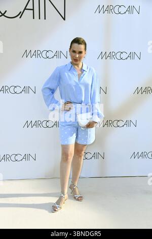 Anna Maria Sieklucka bei der Marc Cain Fashion Show ECHO of now auf der ...