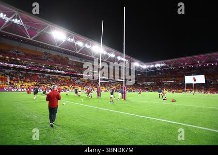Qatar players warming up ahead of an international friendly match at ...