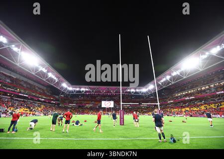 Qatar players warming up ahead of an international friendly match at ...