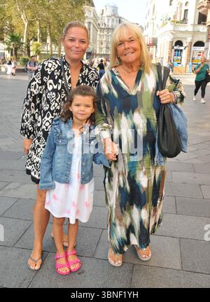 Linda Robson with daughter Lauren and granddaughter Lila Ivy at the ...