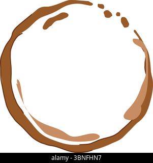 removal coffee stain cartoon vector illustration Stock Vector Image ...