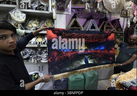 Vendor sells sacred items used in Azadari for Muharram-ul- Haram sacred ...