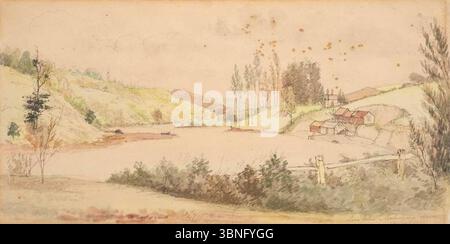 Lime kiln, Mahurangi River (1873 Stock Photo - Alamy