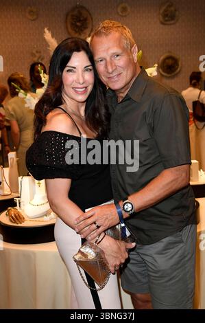 Alexandra Polzin mit Ehemann Gerhard Leinauer beim Tribute to Bambi ...