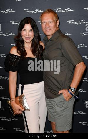 Alexandra Polzin mit Ehemann Gerhard Leinauer beim Tribute to Bambi ...