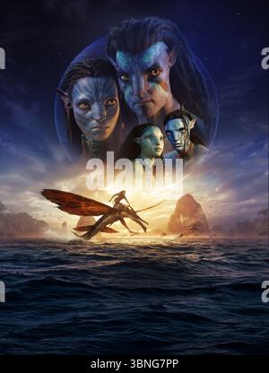 (L-R): Jake Sully (Sam Worthington), Ronal (Kate Winslet), and Tonowari (Cliff Curtis) in 20th ...