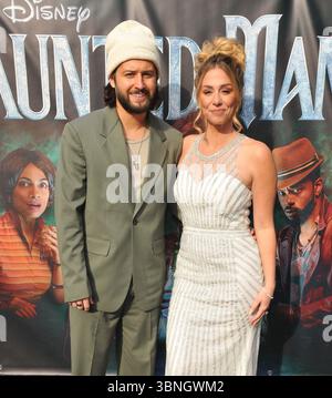 Paul Klein and Alex Murphy at the "Haunted Mansion" European film ...