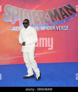 Daniel Kaluuya at the "Spider-Man: Across the Spider-Verse" UK gala ...
