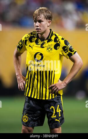 DORTMUND - Daniel Svensson of Borussia Dortmund during a friendly match ...