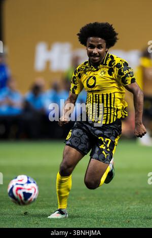 Karim Adeyemi (Borussia Dortmund) action, Soccer 1. Bundesliga, 12th ...