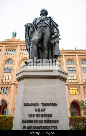 Benjamin Thompson, also known as Count Rumford, was an 18th-century ...