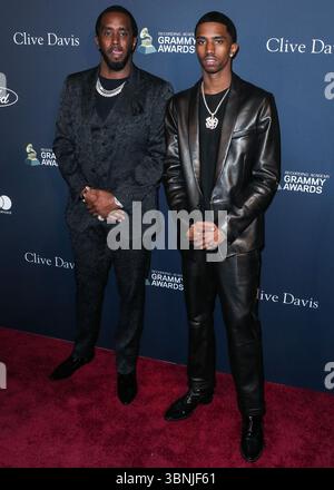 Christian Combs, Sean "Diddy" Combs' son, arrives to the Manhattan ...