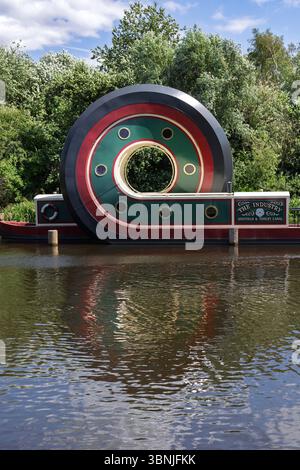 The Looping Boat by British artist Alex Chinneck celebrates Sheffield’s ...